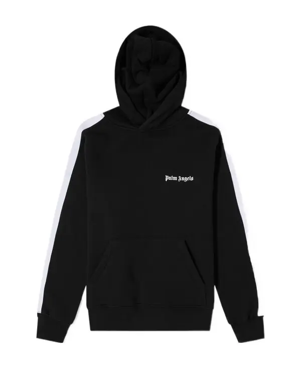 Palm Angels Logo Stripe Hoodie
