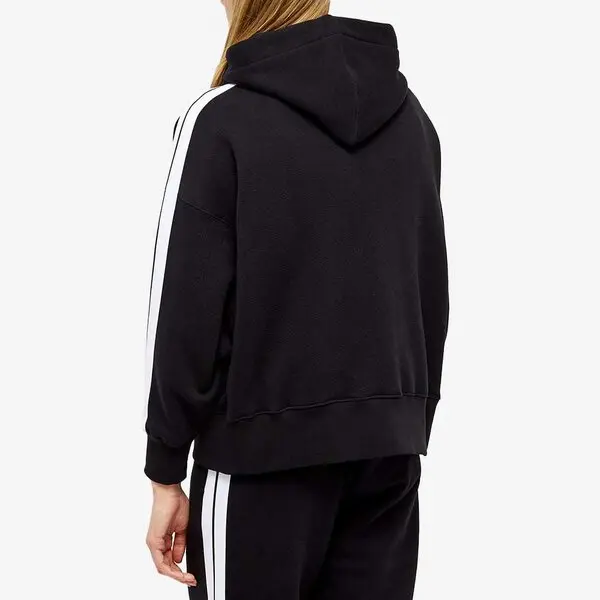 Palm Angels Logo Stripe Hoodie
