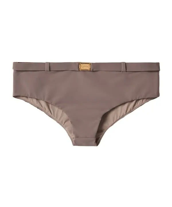 Miu Miu Logo Buckle Bikini Bottom