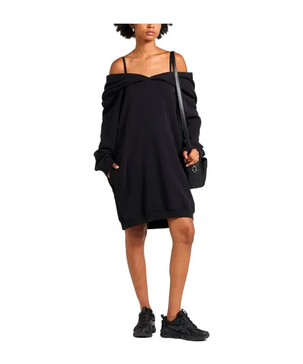 MAISON MARGIELA French Terry Hooded Dress