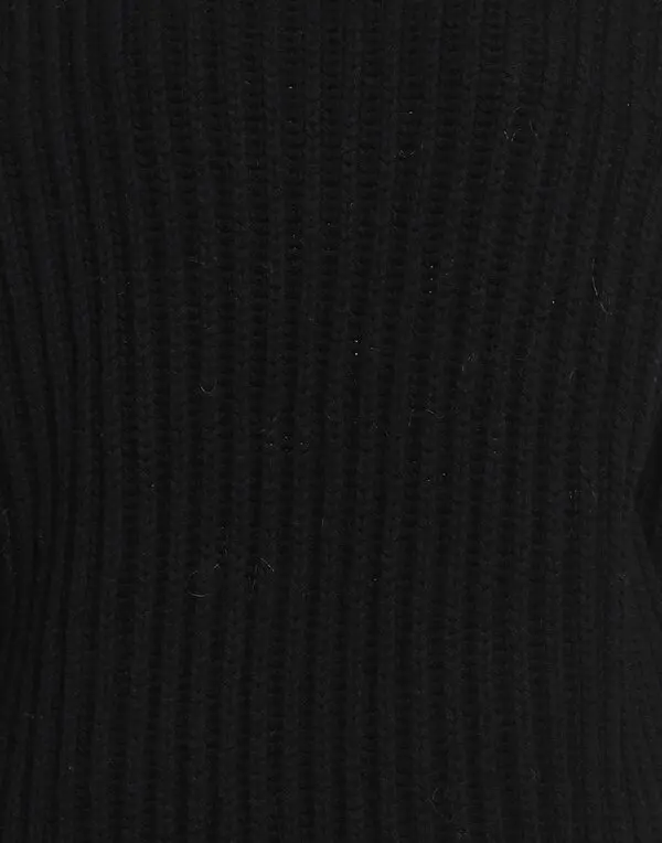 Max Mara Solid Color Knitted Turtleneck Sweater