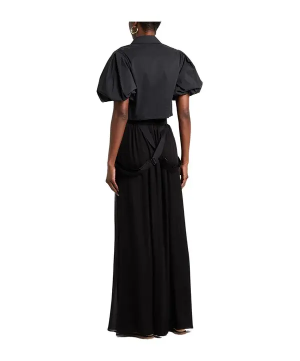 Max Mara Solid Color Flared Skirt