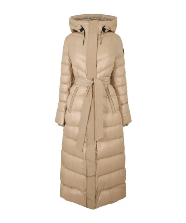 Mackage Quilted Hooded Cotton-padded Maxi Coat