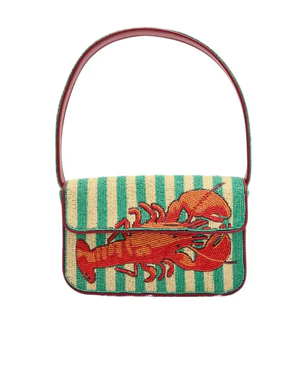 Staud Tommy Beaded Shoulder Bag - Multicolor