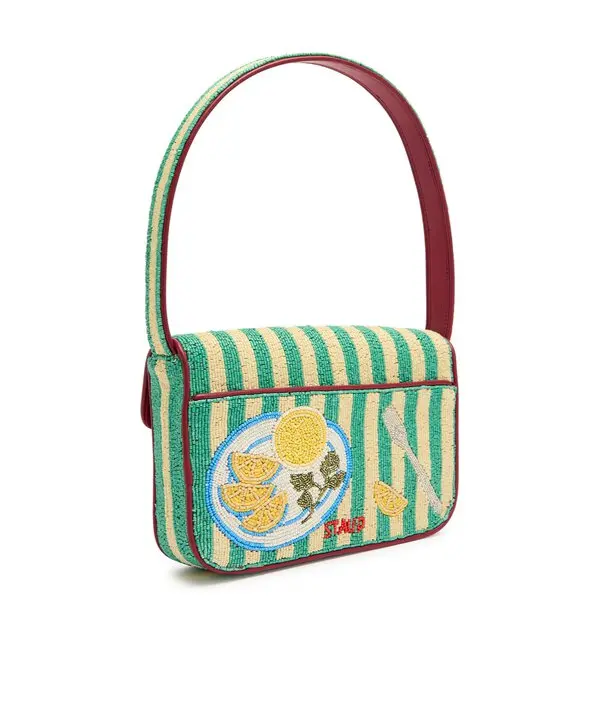Staud Tommy Beaded Shoulder Bag - Multicolor