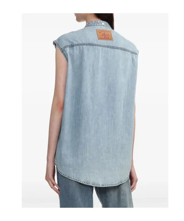 Y/project Decal Denim Vest