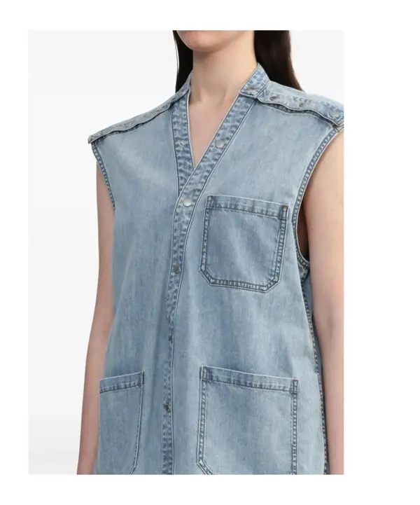 Y/project Decal Denim Vest