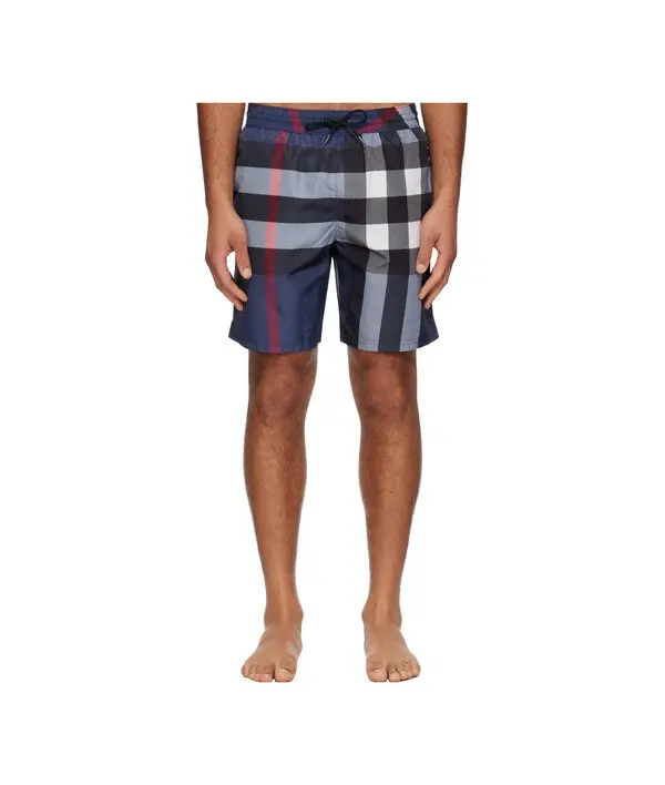 Burberry Plaid Swim Trunks