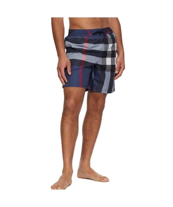 Burberry Plaid Swim Trunks