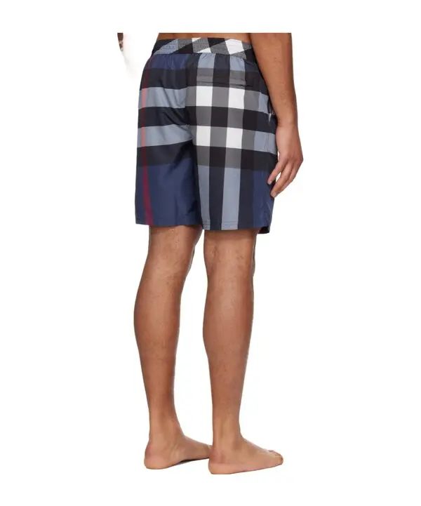 Burberry Plaid Swim Trunks