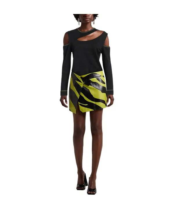 GANNI Crew-neck Knitted Top