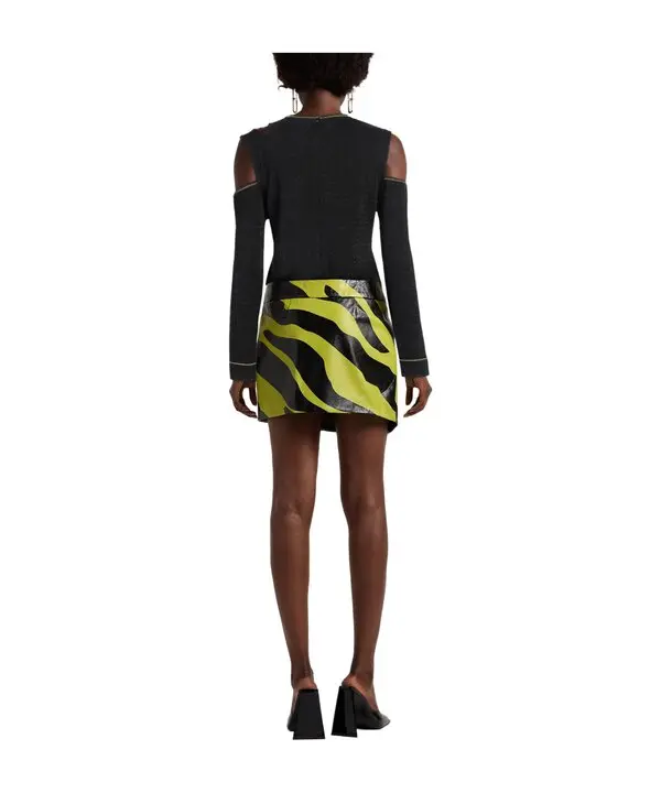 GANNI Crew-neck Knitted Top