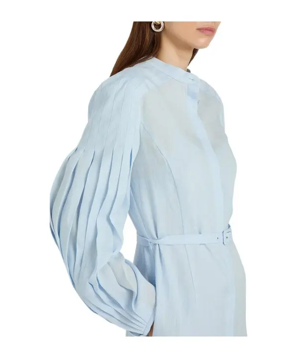 Gabriela Hearst Linen Midi Shirt Dress