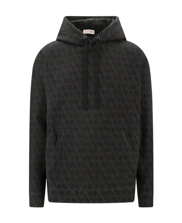 Valentino Garavani Drawstring Long-sleeved Hoodie