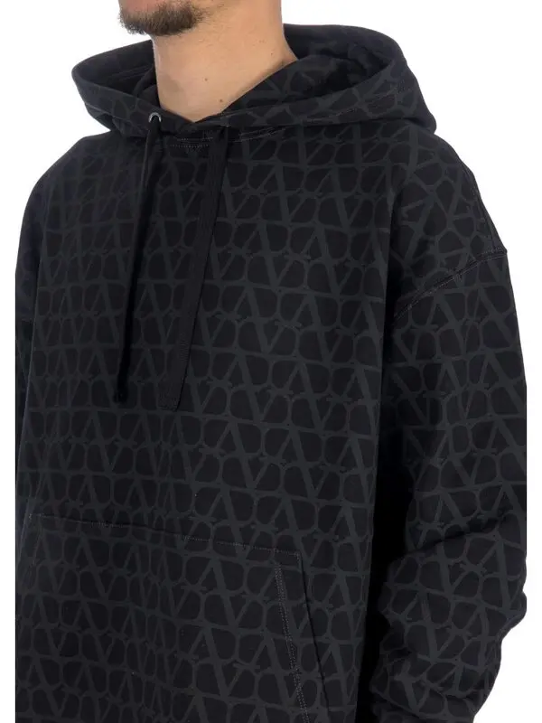 Valentino Garavani Drawstring Long-sleeved Hoodie