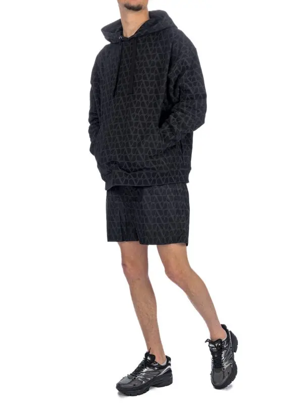 Valentino Garavani Drawstring Long-sleeved Hoodie