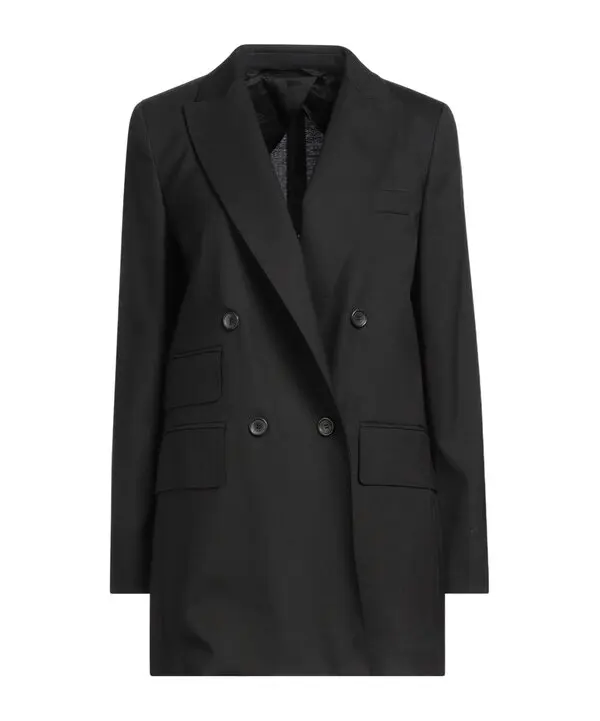 Max Mara Solid-color Double-breasted Blazer