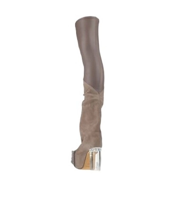 Rick Owens Square-toed Leather Boots