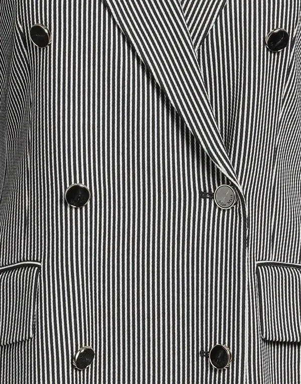 Max Mara Double-breasted Striped Suit Jacket