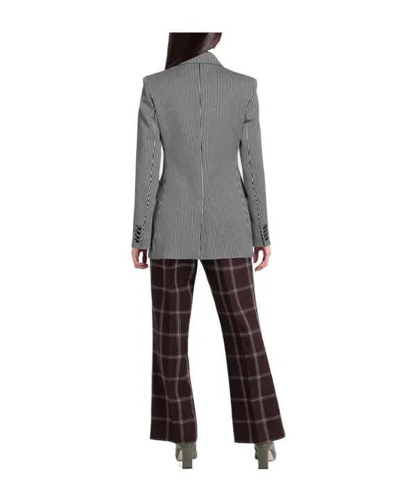 Max Mara Double-breasted Striped Suit Jacket