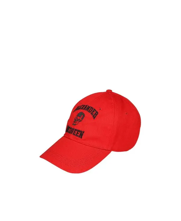 Alexander McQueen Logo Baseball Cap - Red