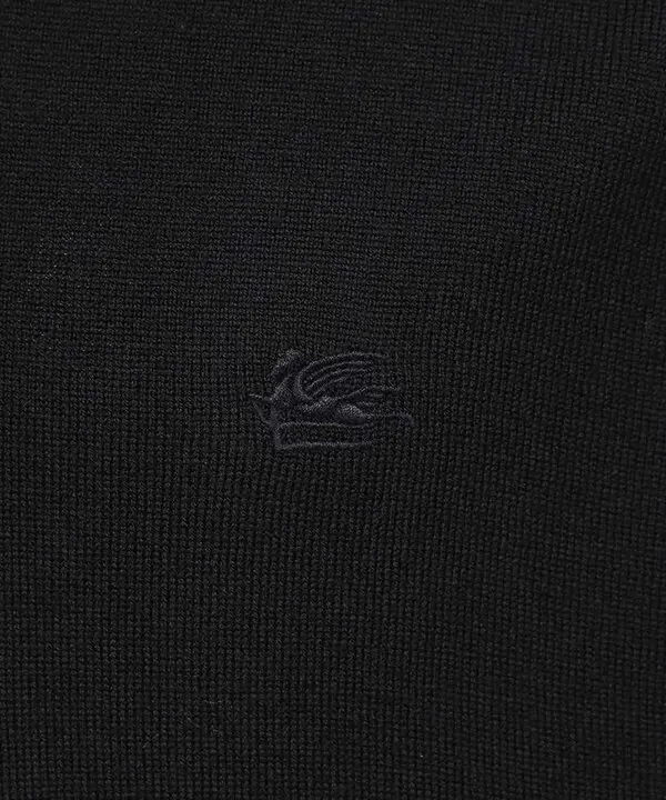 Etro Pegaso Embroidered Turtleneck Jumper