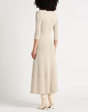 Isabel Marant Étoile Solid Color Fashion Long Sleeve Knit Dress