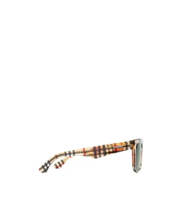 Burberry Check Square Sunglasses