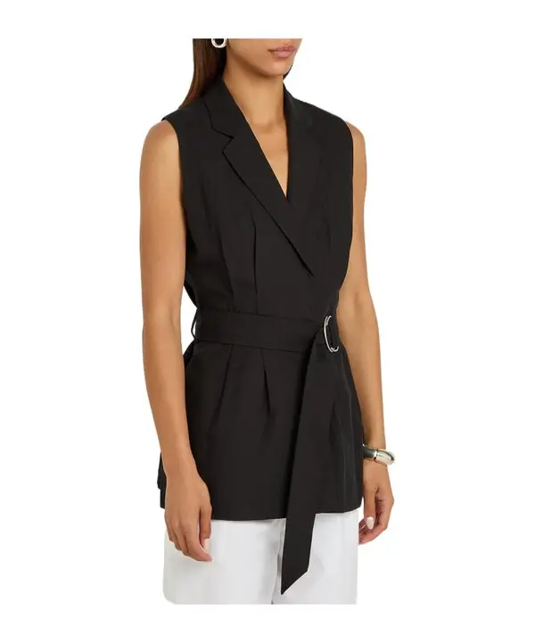 Rag & Bone Mandi Belted Woven Vest
