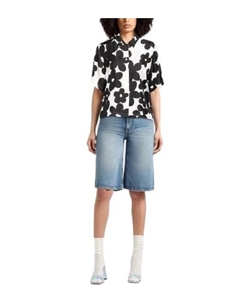 Marni Short Sleeve Floral Print Shirt
