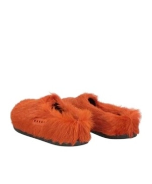 Marni Simple Solid-color Slippers