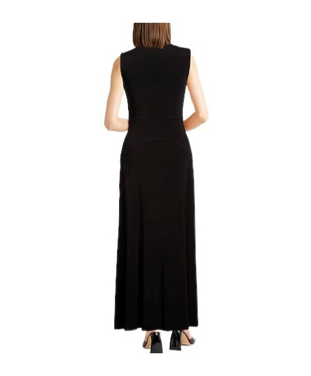 Sportmax Sleeveless Crewneck Maxi Dress