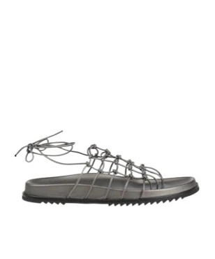 Rick Owens Simple Leather Strap Sandals