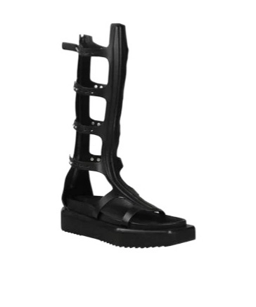 Rick Owens Simple Gladiator Sandals