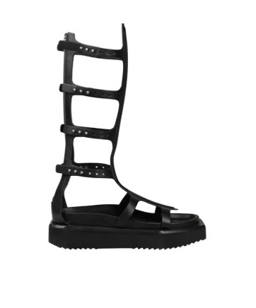 Rick Owens Simple Gladiator Sandals
