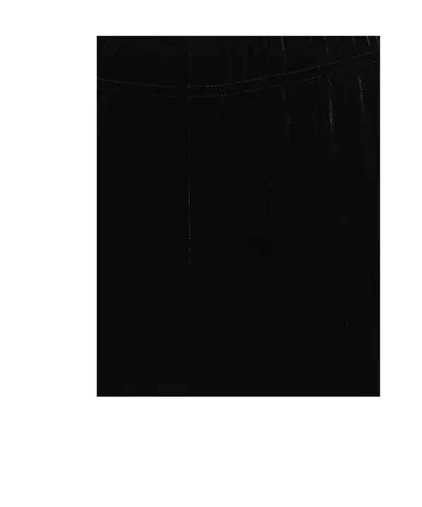 GANNI Fashion Versatile Solid Color Velvet Casual Pants