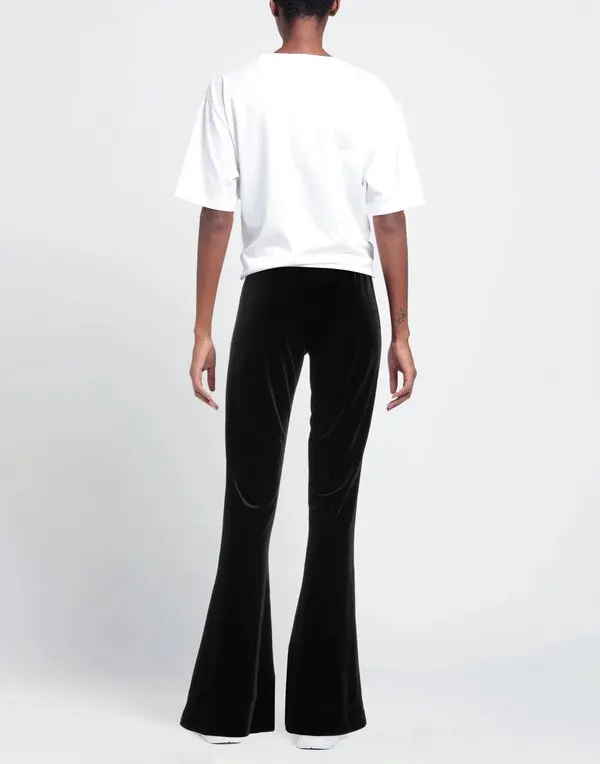 GANNI Fashion Versatile Solid Color Velvet Casual Pants