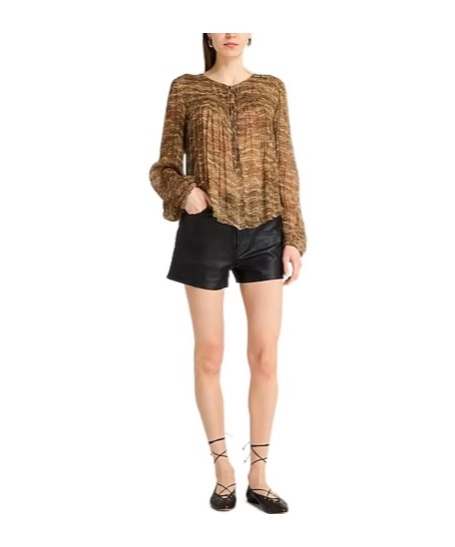 Isabel Marant Étoile Bohemian Printed Chiffon Top