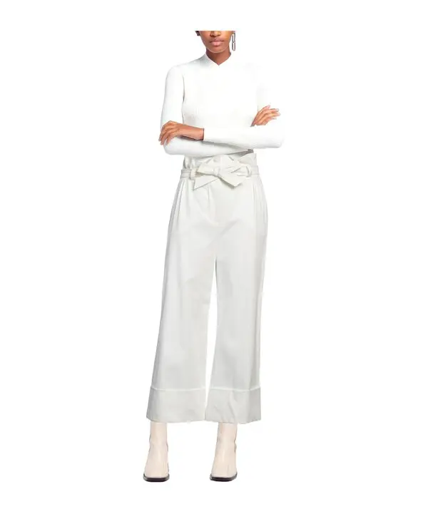 Max Mara Solid-color Loose Straight-leg Pants