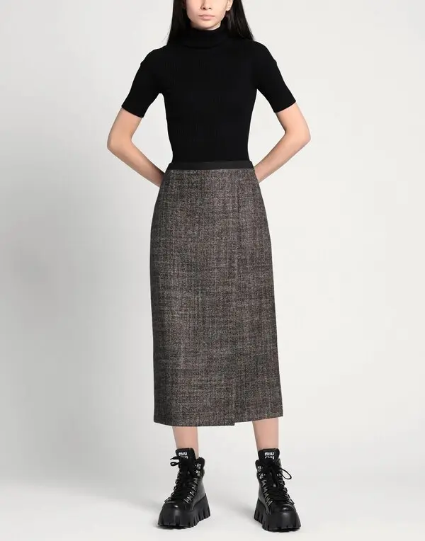 Tory Burch Wool Tweed Pencil Skirt