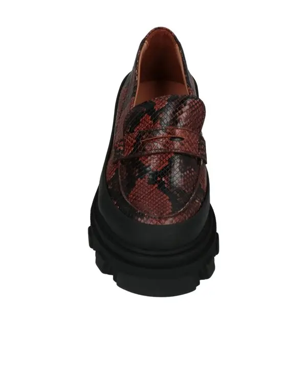 GANNI Fashion Versatile Two-tone Loafers