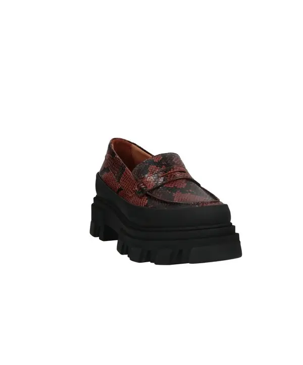 GANNI Fashion Versatile Two-tone Loafers