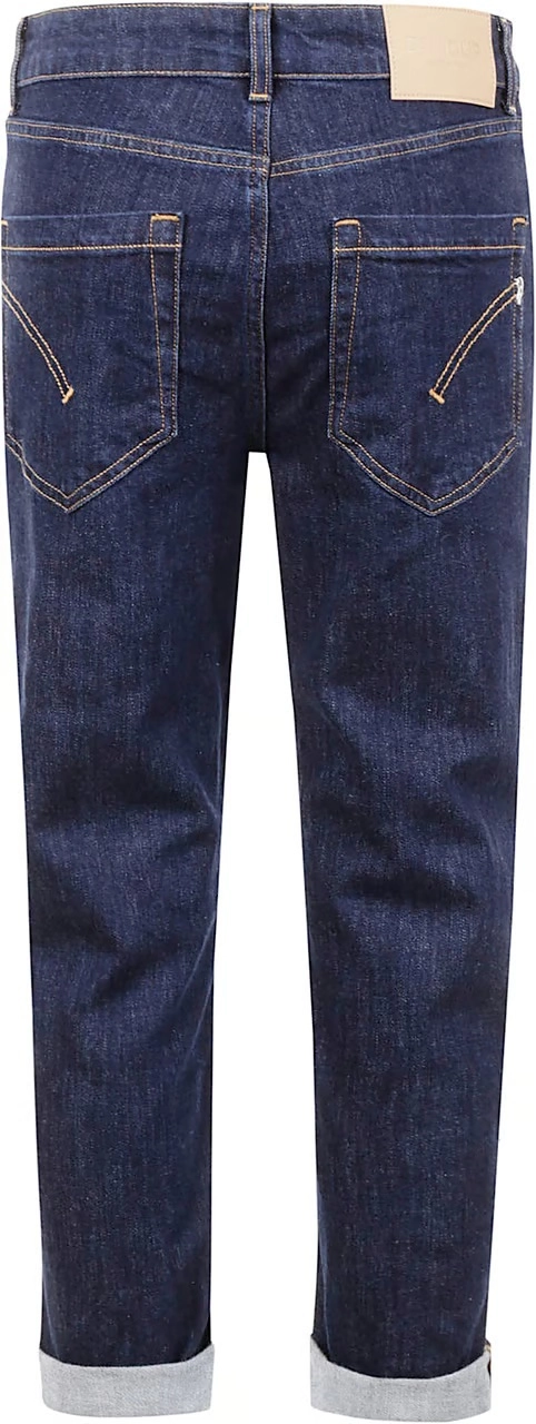 DONDUP Straight-leg Cuffed Jeans