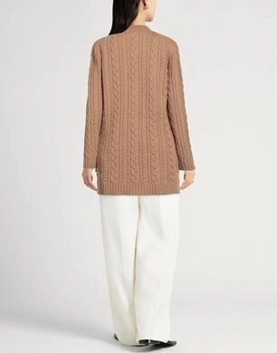Max Mara Stylish Solid Color Knit Cardigan