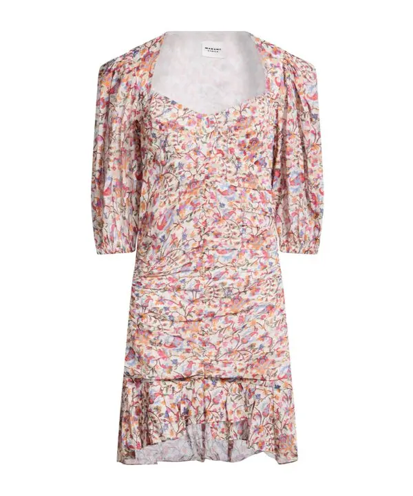 Isabel Marant Étoile Woven Gathered Dress
