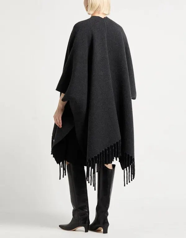 Brunello Cucinelli Two-tone Tassel Sleeveless Cape