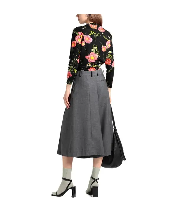 Balenciaga Floral-print Wool Knit Cardigan