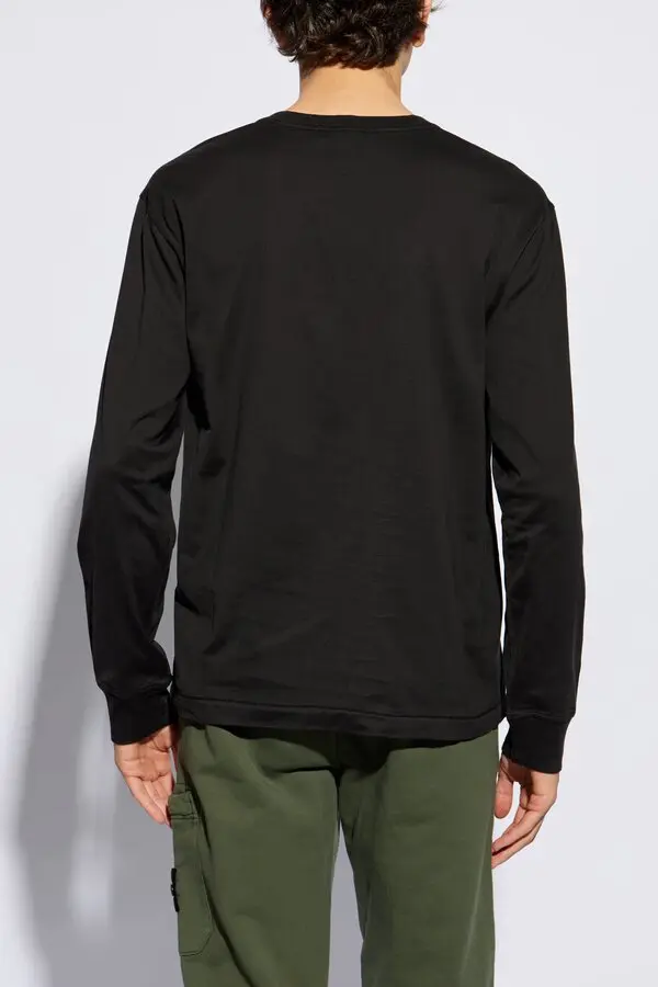 Stone Island Long-sleeve T-shirt - Black