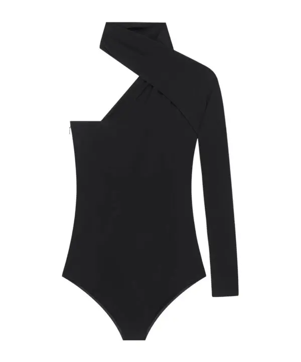 COURREGES One-shoulder Twisted Bodysuit