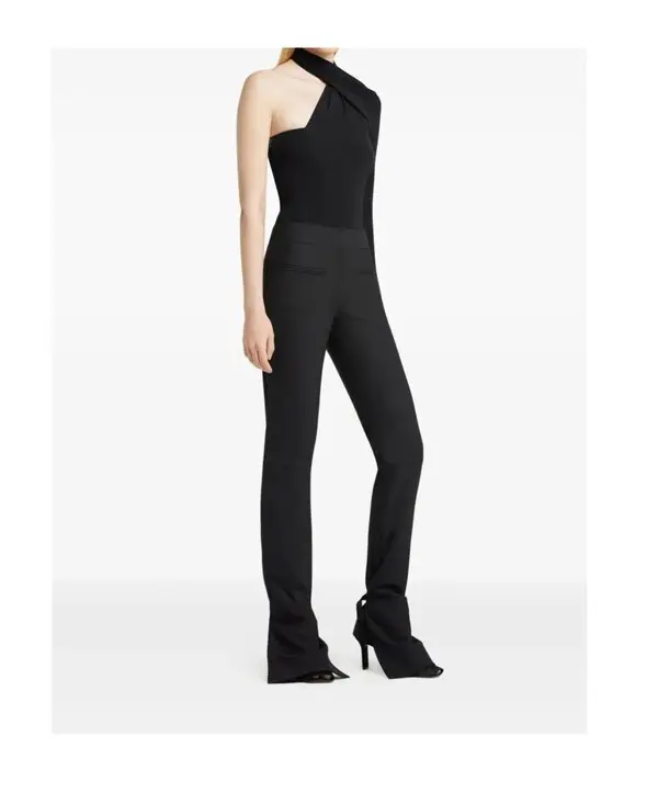 COURREGES One-shoulder Twisted Bodysuit